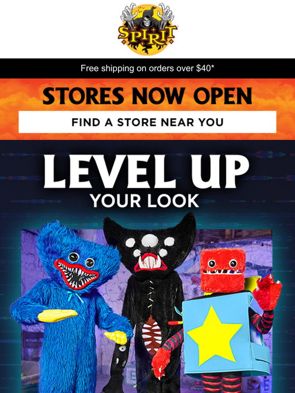 Spirit Halloween 👾 Poppy Playtime Sonic And More Costumes Milled