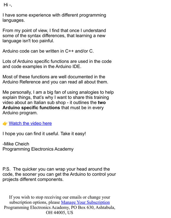 Programming Electronics Academy: The 2 MOST important Arduino functions ...