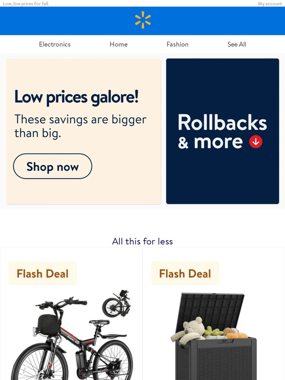 Walmart: 🚨 Rollbacks you need to see 🚨 | Milled