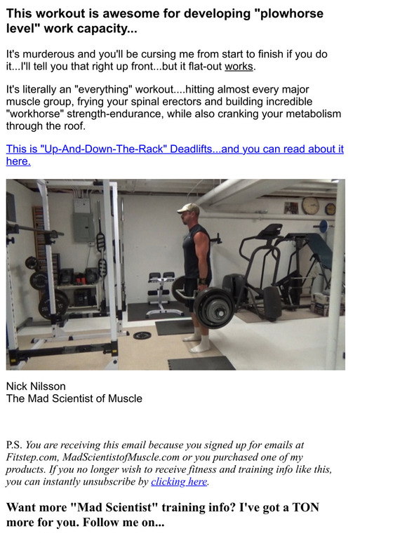 FitStep: My "secret weapon" workout for INSANE work capacity... | Milled