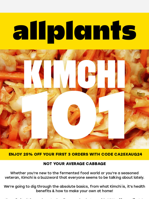 Allplants: Kimchi 101 | Milled