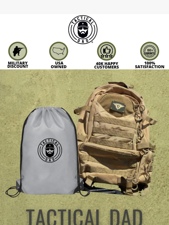 Tactical Dad: Introducing the Tactical Bag Collection | Milled
