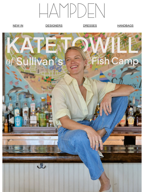 Hampden Clothing: Restaurateur Kate Towill of Sullivan's Fish Camp ...