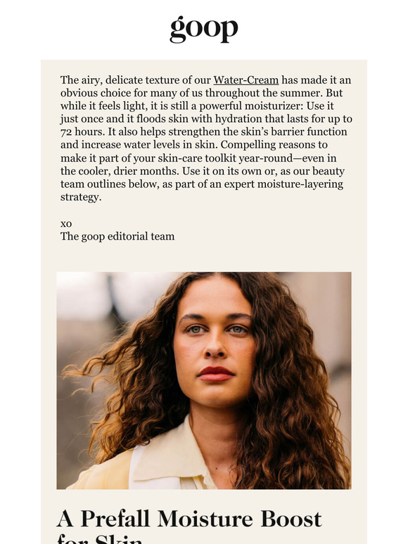 goop Email Newsletters: Shop Sales, Discounts, and Coupon Codes