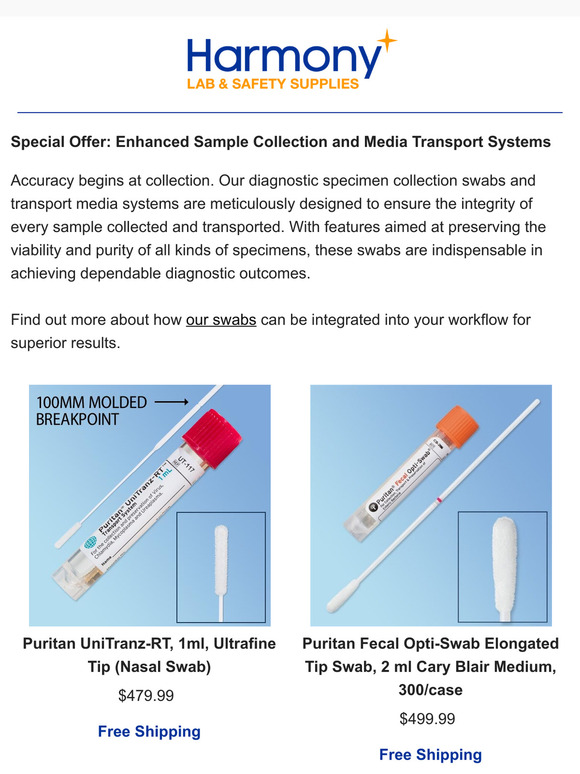 Harmony Lab: Secure Specimen Collection and Transportation! | Milled