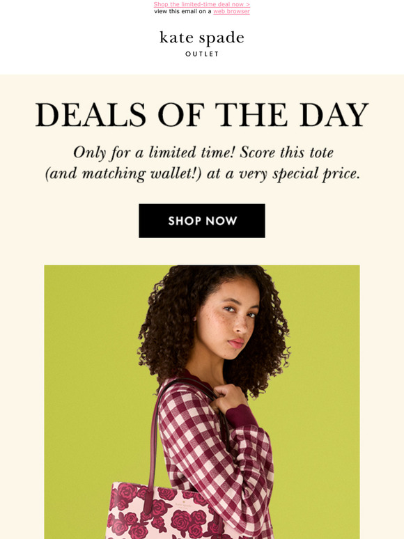 Kate Spade New York Email Newsletters: Shop Sales, Discounts, and ...
