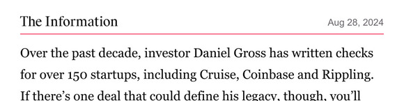 The Information: Exclusive: The Superintelligence of AI Investor Daniel ...