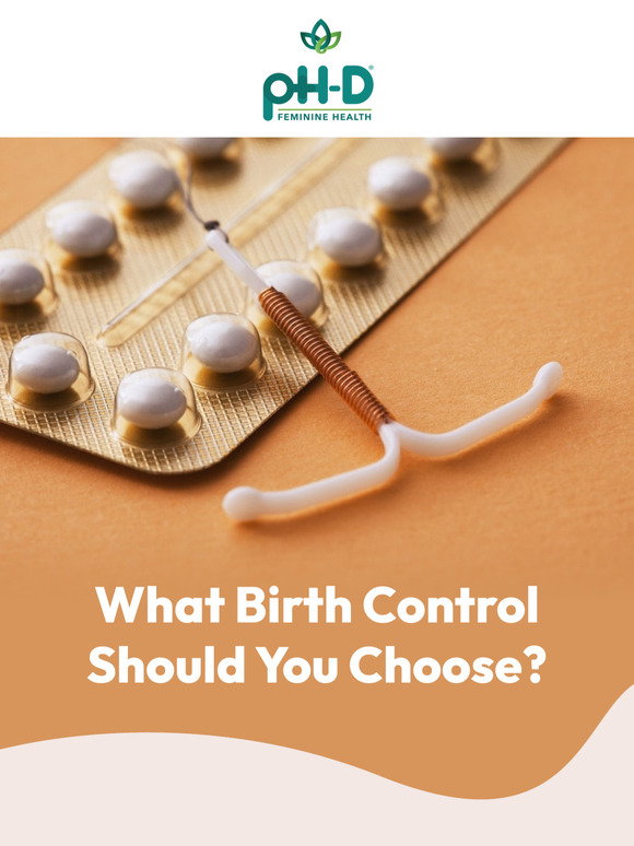 pH-D Feminine Health: Hormonal Vs. Non-Hormonal Birth Control | Milled
