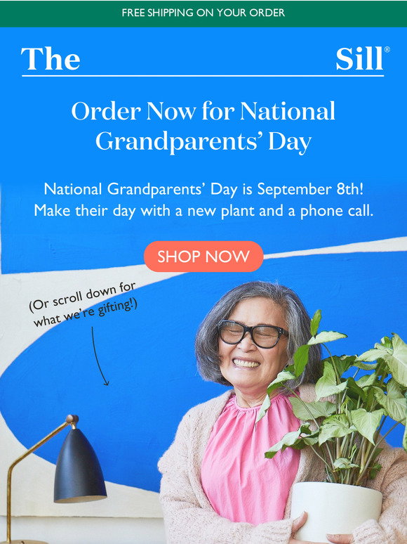 The Sill: Order NOW for National Grandparents Day! | Milled