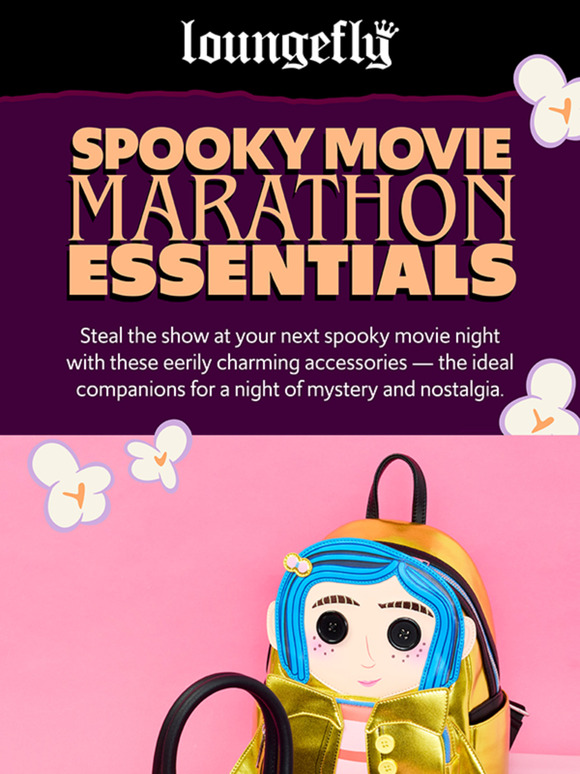 Loungefly: 3 Spooky Movie Night Must-Haves 👻🍿 | Milled