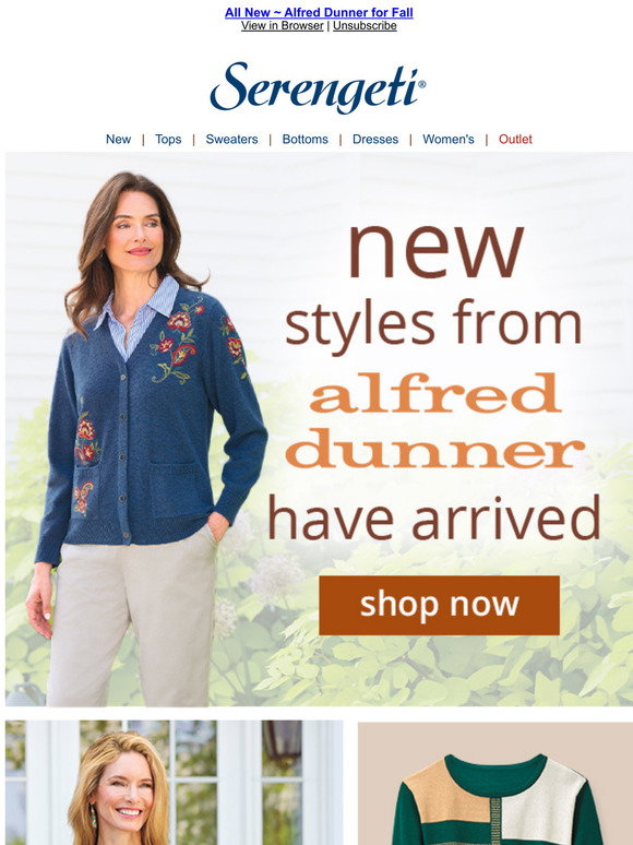 Serengeti Fashions: 2024 Alfred Dunner Fall Collection ~ Just for You ...