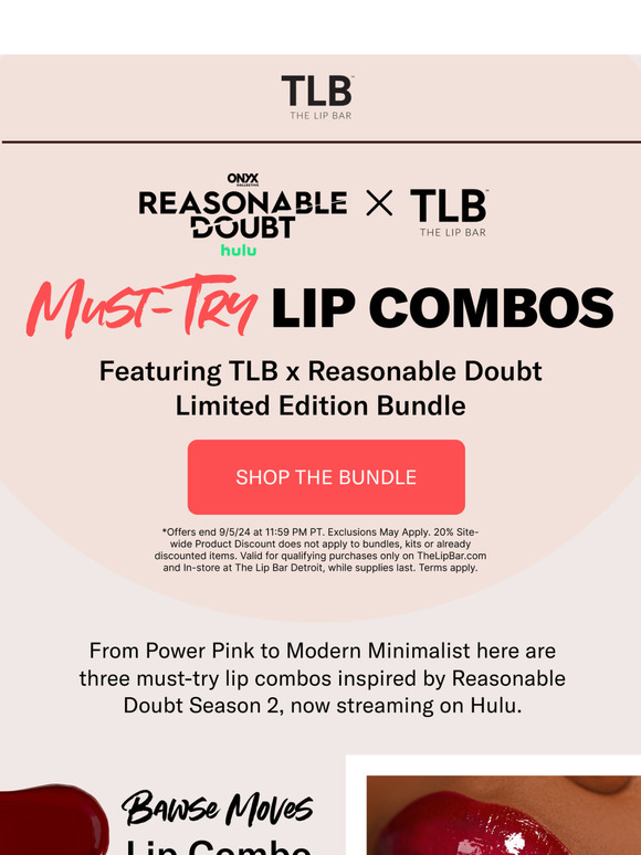 The Lip Bar: 3 Lip Looks Inspired by Jax of Reasonable Doubt's Iconic ...