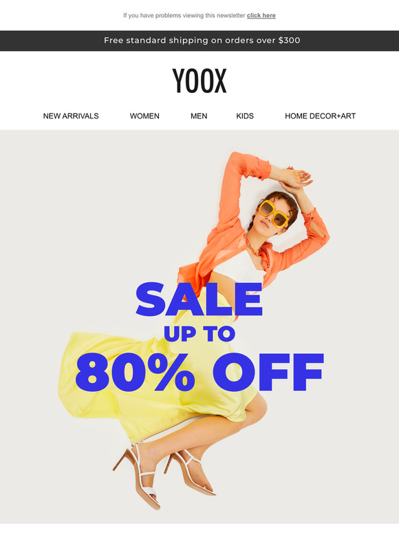 YOOX: Up to 80% OFF >> Discover new items on SALE | Milled