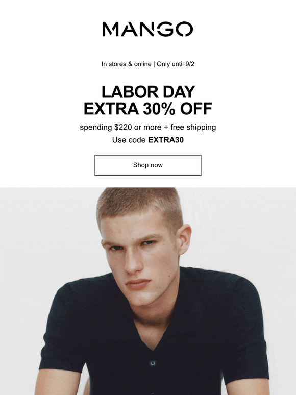 Mango: An extra 30% off on thousands of items 🎉 | Milled
