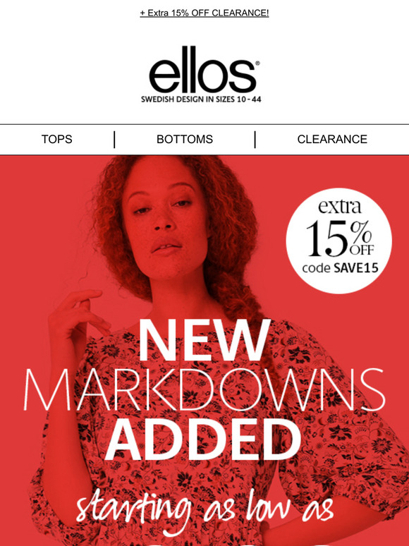 Ellos: End of Summer Clearance FROM $10.98! | Milled