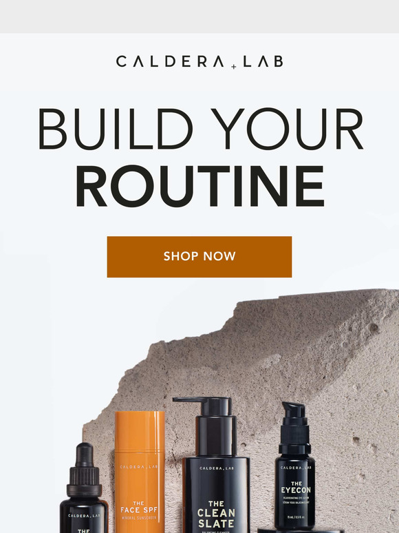 Caldera + Lab: Build Your Routine | Milled