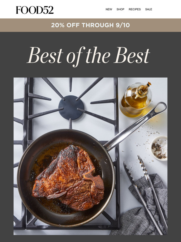 Food52 Email Newsletters: Shop Sales, Discounts, and Coupon Codes