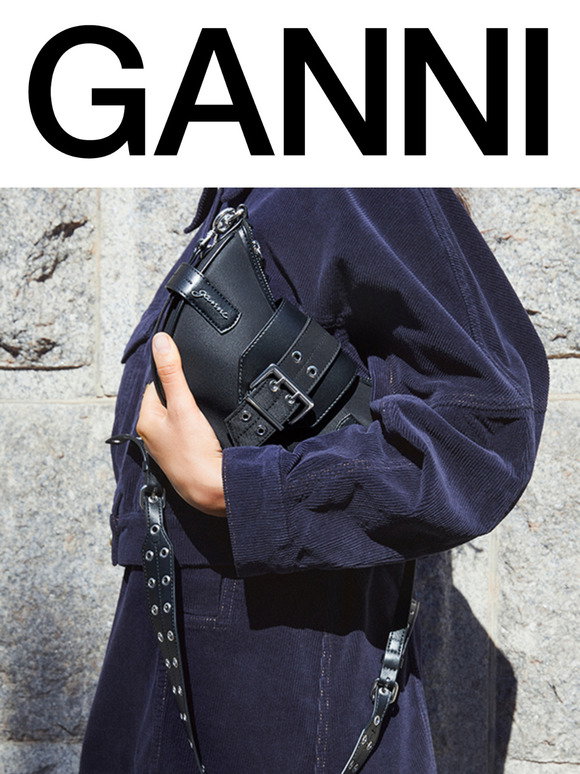 Ganni: INTRODUCING: THE NEW BUCKY BAG | Milled