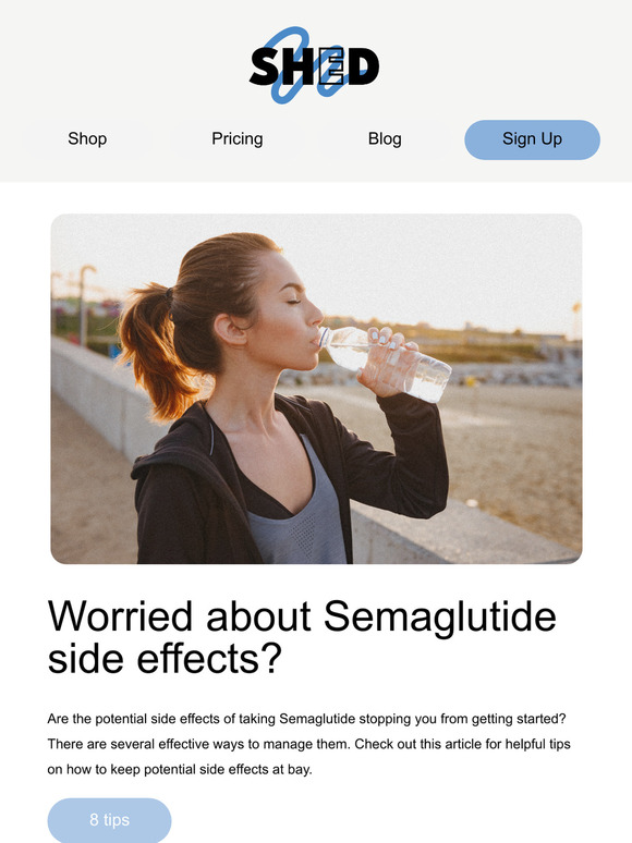 ShedRX: Don’t stress about possible side effects of Semaglutide | Milled