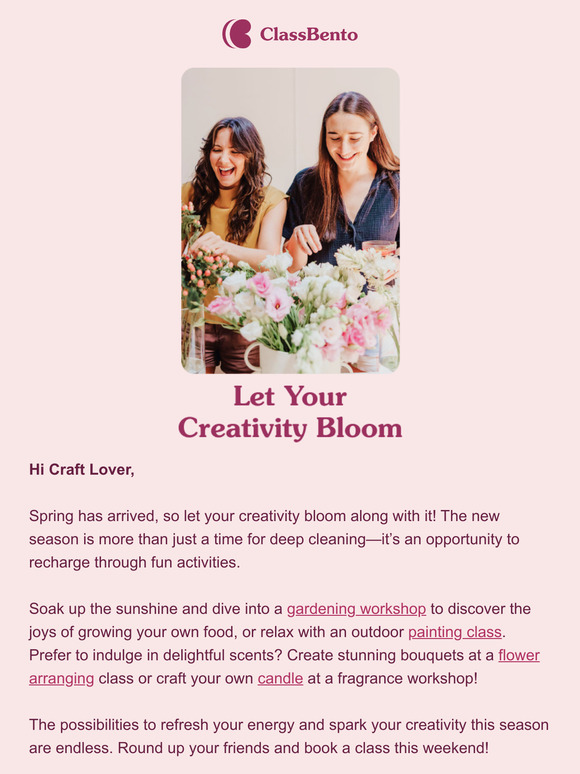 Classbento: Let Your Creativity Bloom! 🌸 | Milled