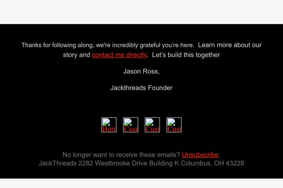 Jack Threads Email Newsletters: Shop Sales, Discounts, and Coupon Codes