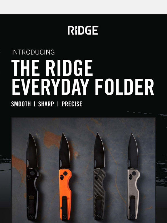 The Ridge: New In: Discover the Everyday Folder | Milled