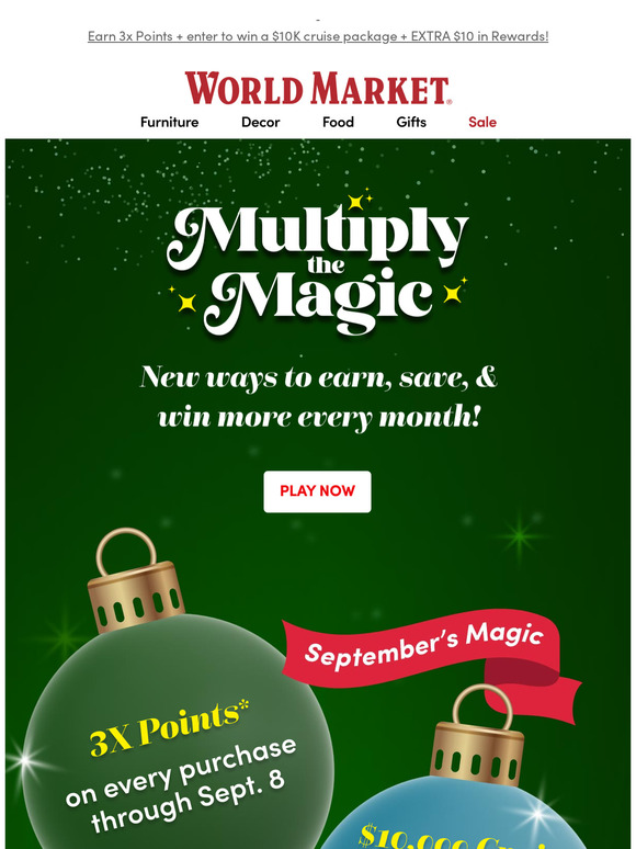World Market: Multiply the Magic season STARTS NOW! | Milled