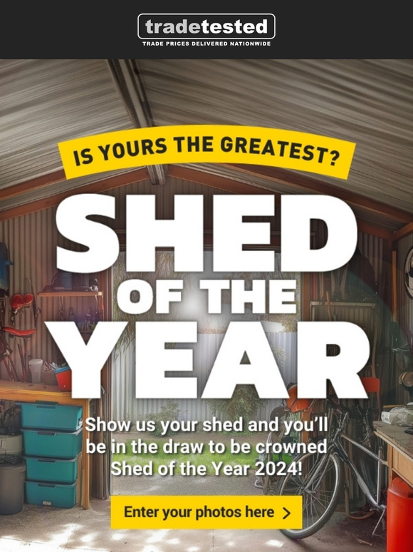 Trade Tested: NZ, it's time to show us your sheds! 🏆 | Milled