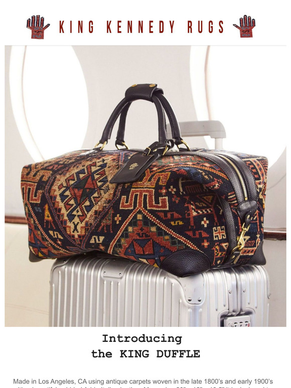 King Kennedy Rugs: Introducing KING DUFFLE | Milled