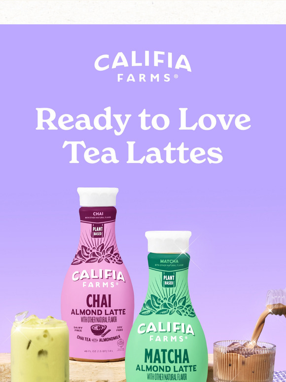 Califia Farms: Introducing: Our New Chai Tea Almond Latte | Milled