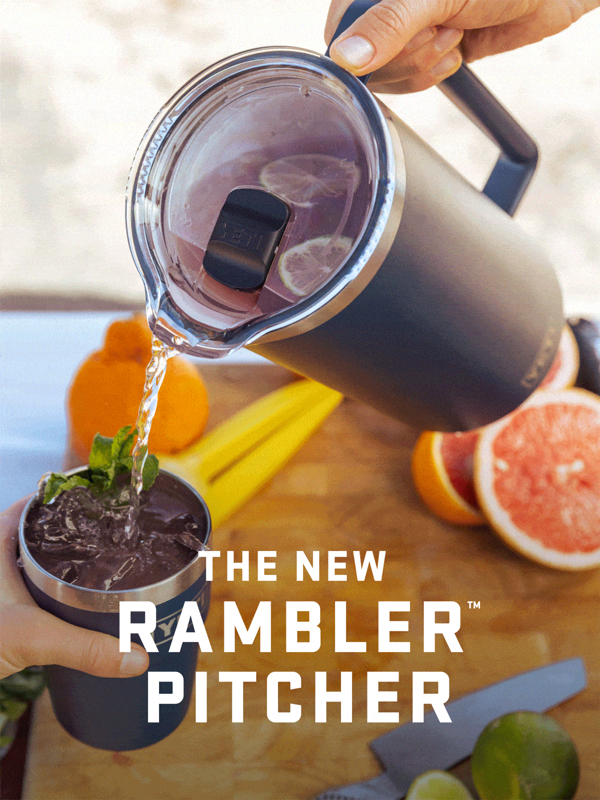 YETI: Introducing The New Rambler™ Pitcher | Milled
