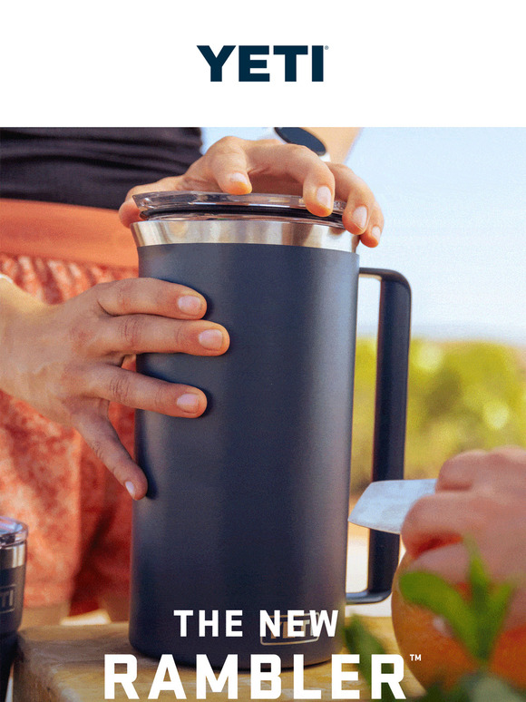 YETI: Introducing The New Rambler™ Pitcher | Milled