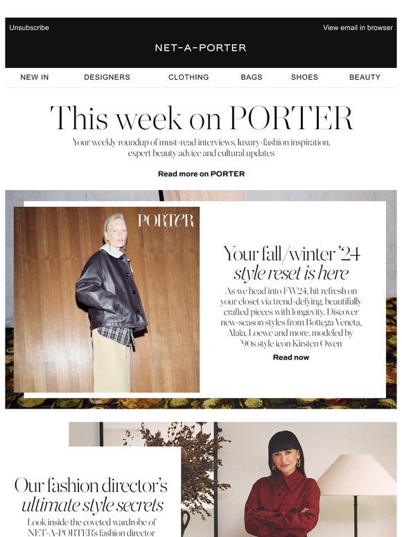 Net-A-Porter: Your first look at the new-season trends | Milled