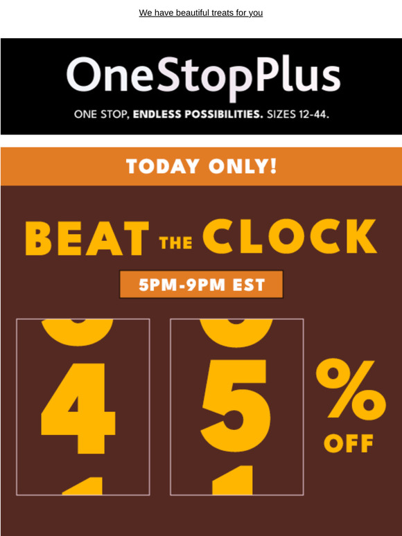One Stop Plus: Join Us For {45% off} Happy Hour! | Milled