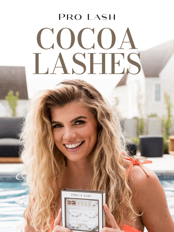 Pro Lash: Introducing Cocoa Lashes: The Perfect Natural Brown is Here ...