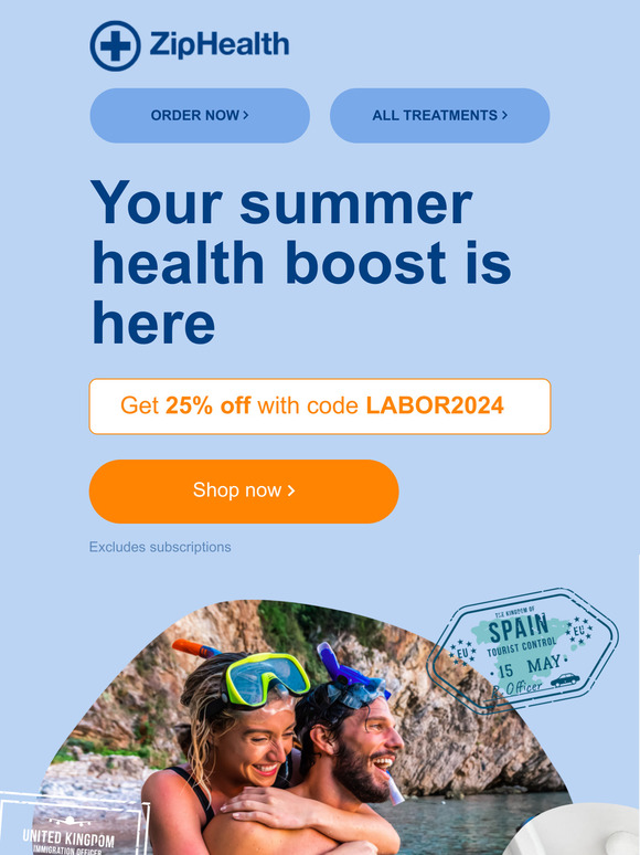 ZipHealth: 25% off ends tomorrow! | Milled