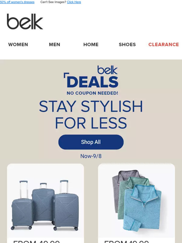 Belk: Don't miss denim from 24.99 👖 Shop your favorite styles | Milled