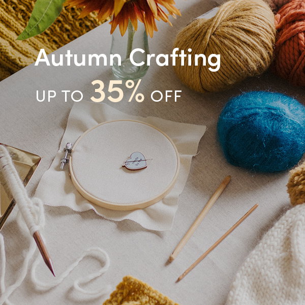 LoveCrafts: Get up to 35% your autumn craft stash until tonight! | Milled