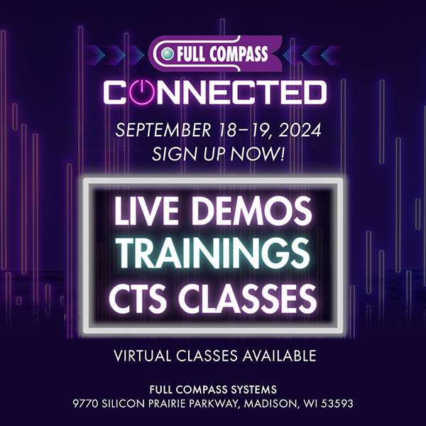 Full Compass: Renew your CTS certifications and connect with top A/V ...