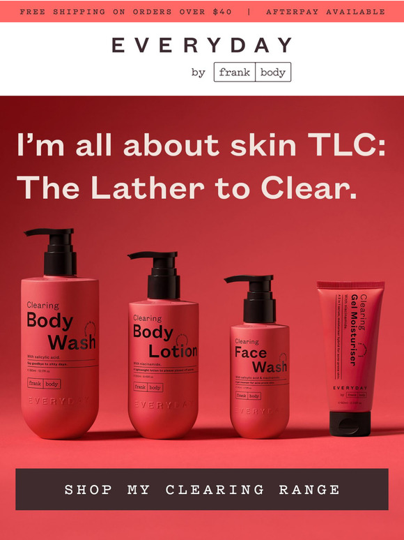 Frank Body: ZIT CITY? I’m your Google Maps out. | Milled