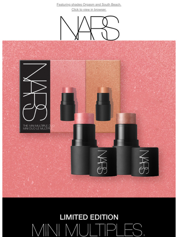 NARS Email Newsletters: Shop Sales, Discounts, and Coupon Codes