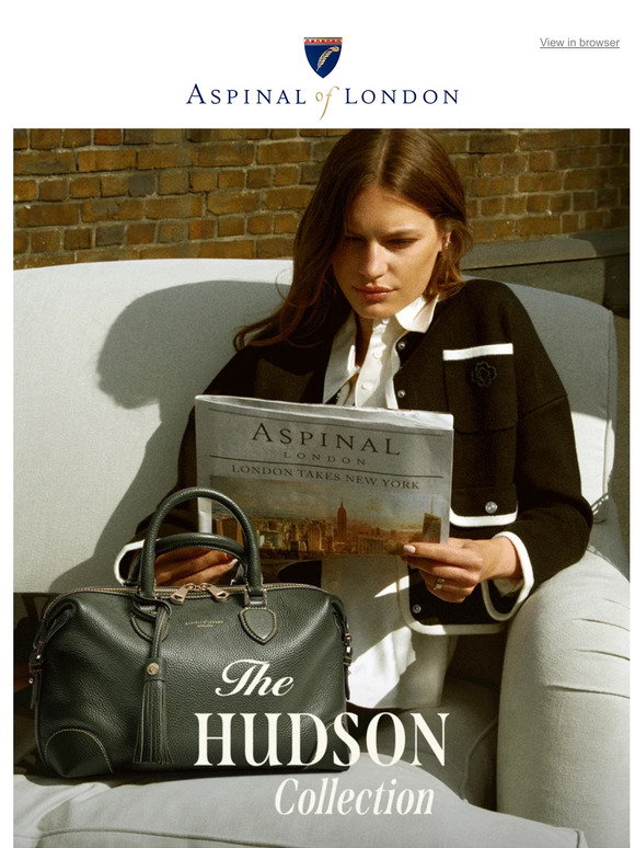 Aspinal of London: New: The Hudson Collection NYC | Milled