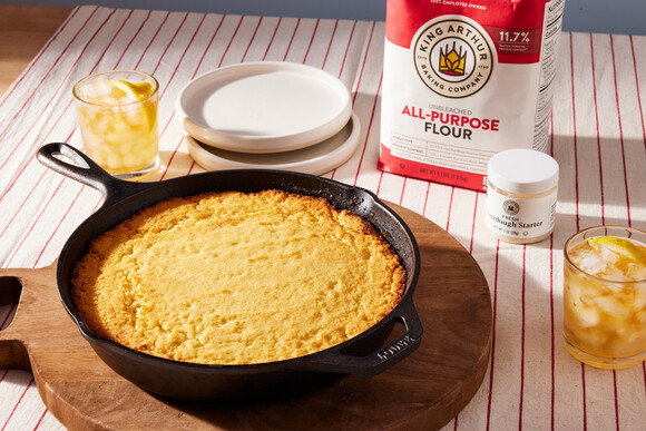 King Arthur Baking Company: Sourdough Cornbread | Milled