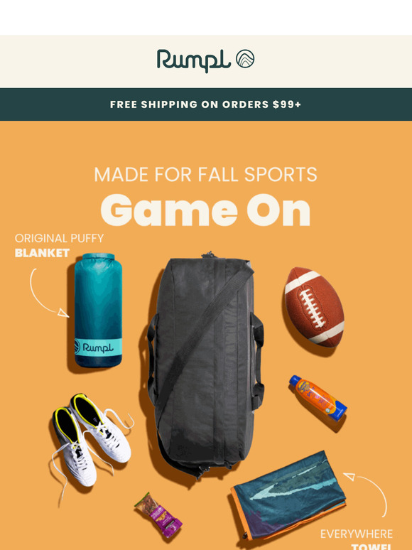 Rumpl: Ready to tackle the cold? 🏈 | Milled