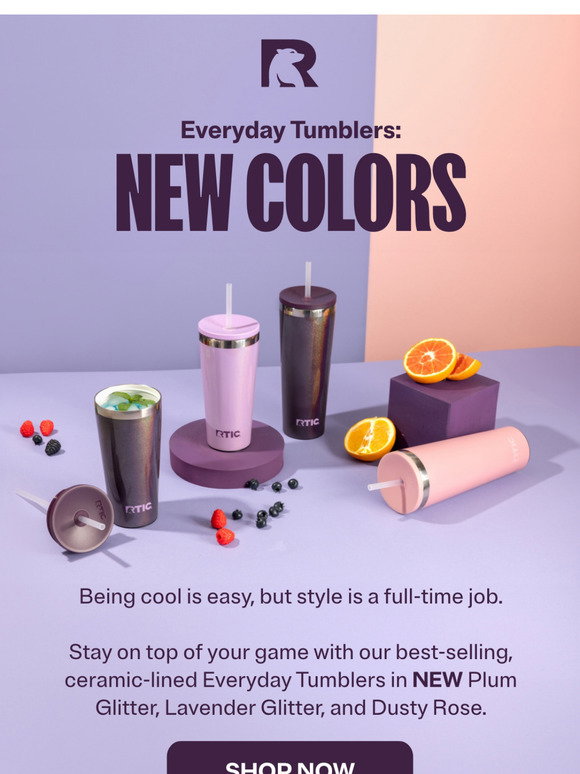 RTIC: NEW Everyday Colors | Milled