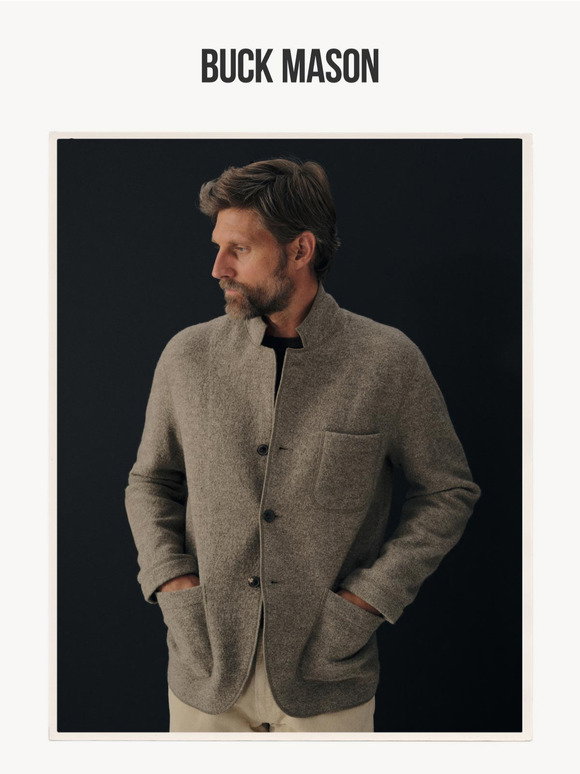 Buck Mason Felted Chore Coat