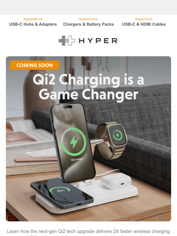 Hyper: Learn More about Next-Gen Qi2 Wireless Charging | Milled