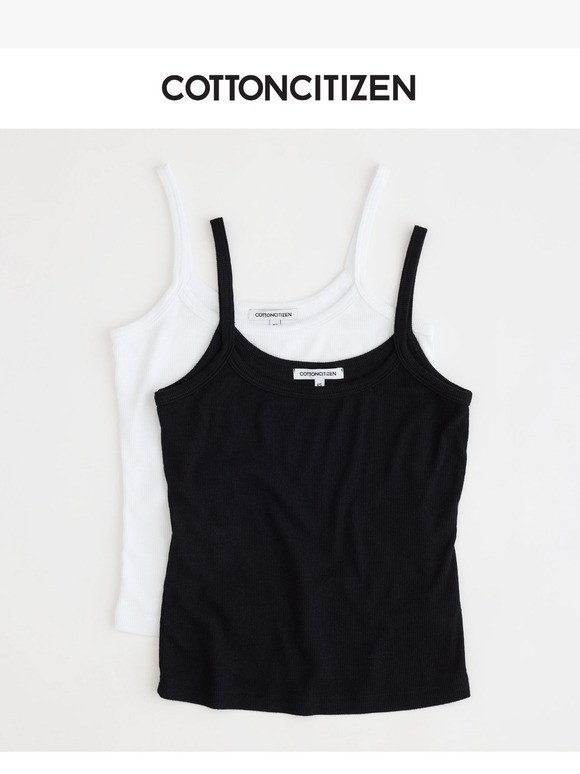 Cotton Citizen: Just Restocked: The Spaghetti Tank | Milled