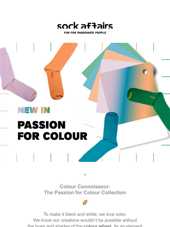 Sock Affairs: A spin on the color wheel 🌈 | Milled