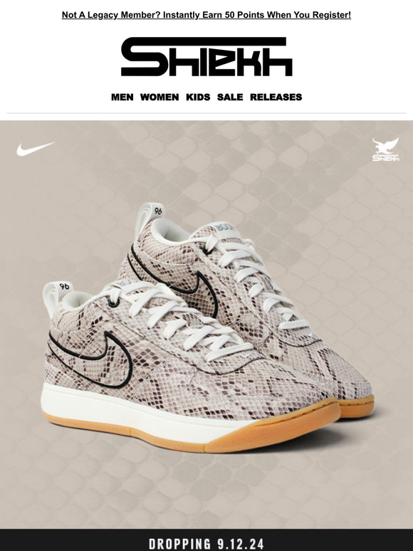 Shiekh Shoes: Dropping Soon 🔥 Nike Book 1 'Python' | Milled